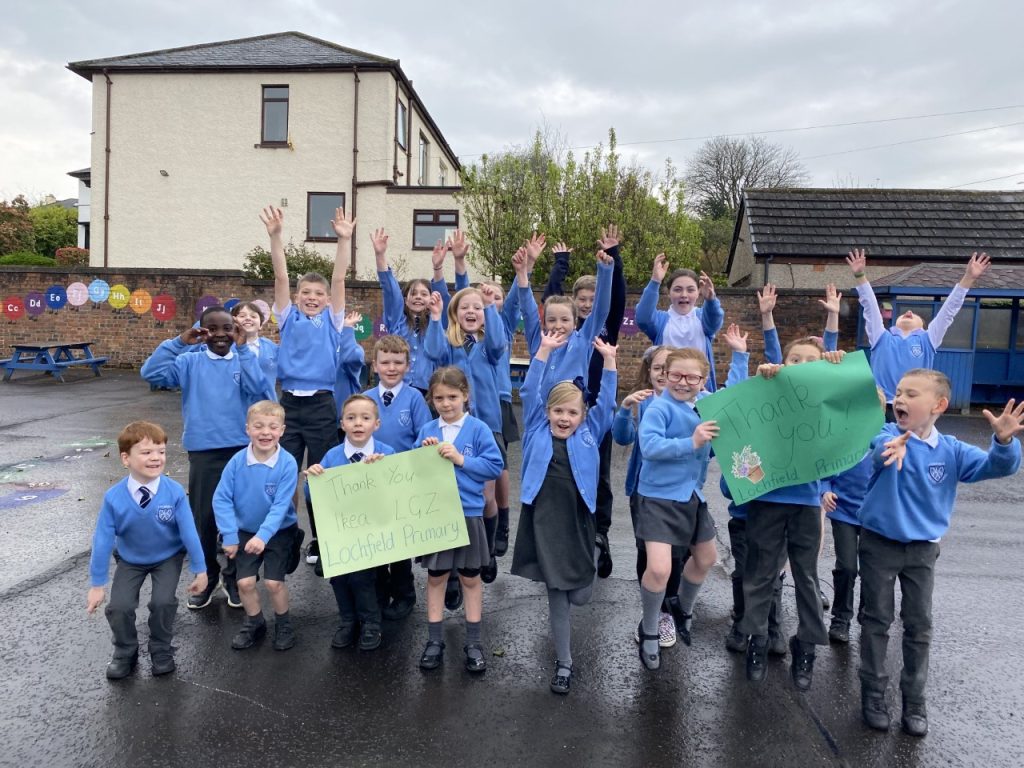 Lochfield Primary School announced as winners of Ikea's 'Let's go zero ...