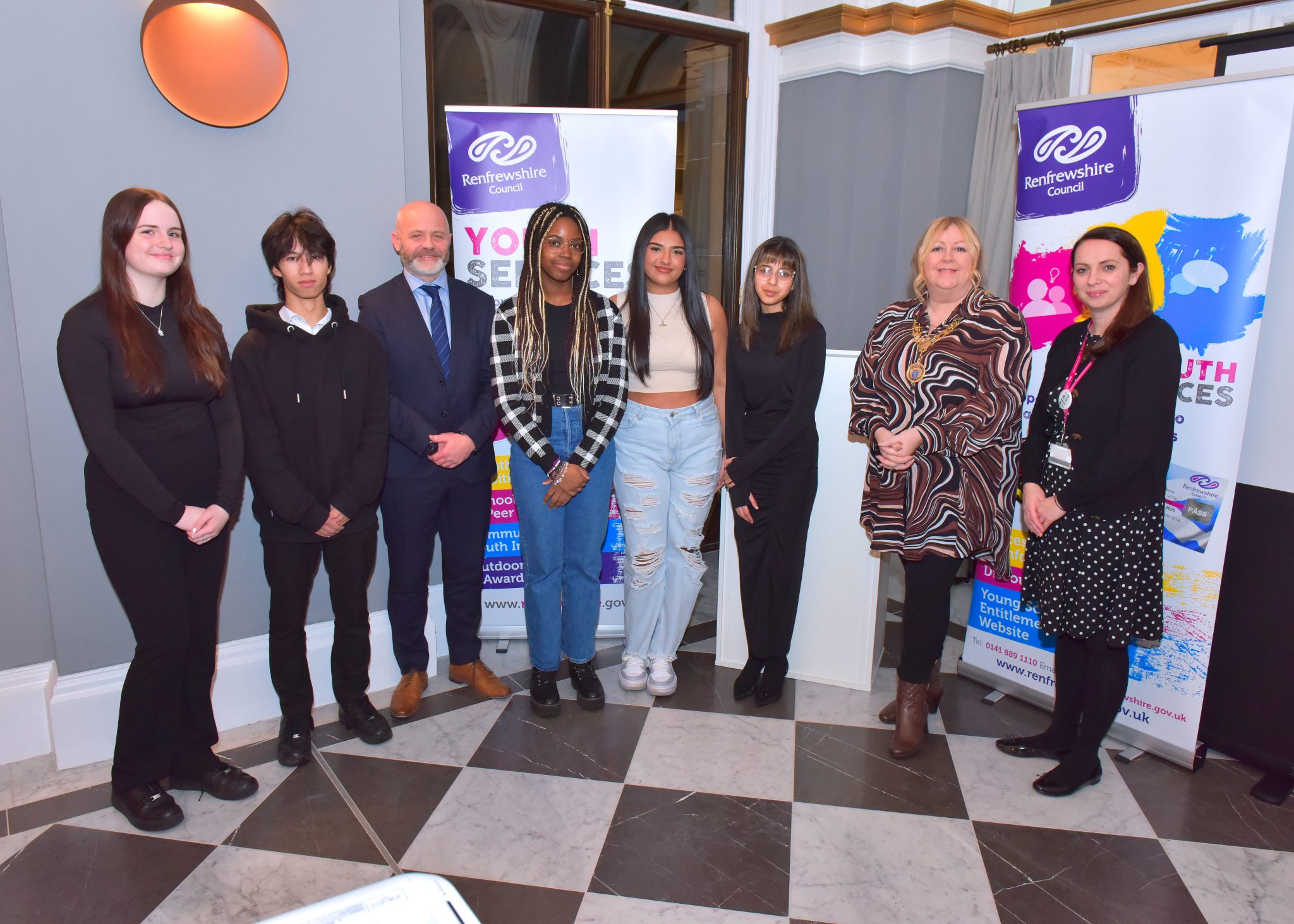 Renfrewshire’s newly elected Members of the Scottish Youth Parliament ...