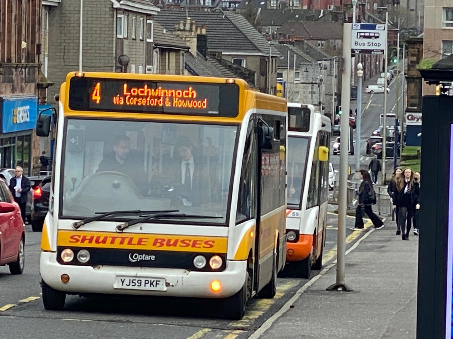 Shuttle Buses to take over vital Johnstone bus routes