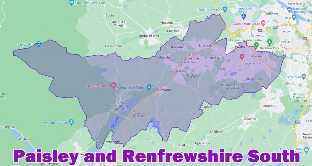 UK General Election 2024: Paisley and Renfrewshire South constituency