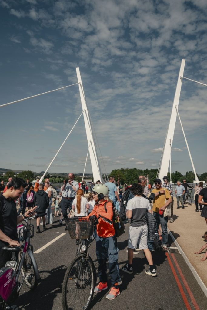 First opening road bridge over the River Clyde set to open in ...