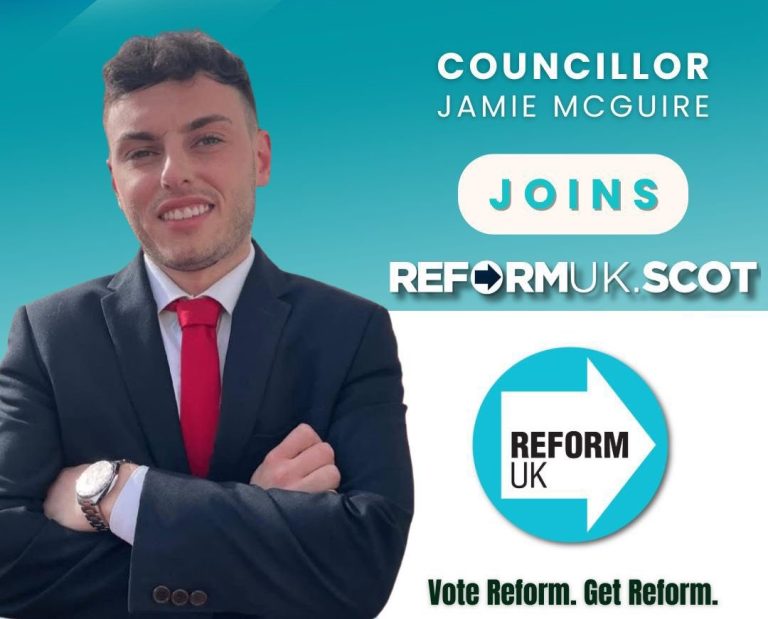 Third Renfrewshire councillor defects to Reform UK