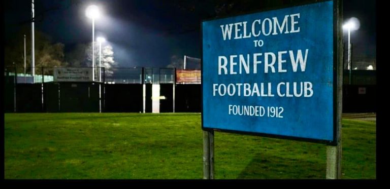 Renfrew FC release update on funding for new pitch surface