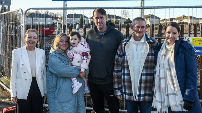 Howwood Road residents see first steps of major regeneration plan ...