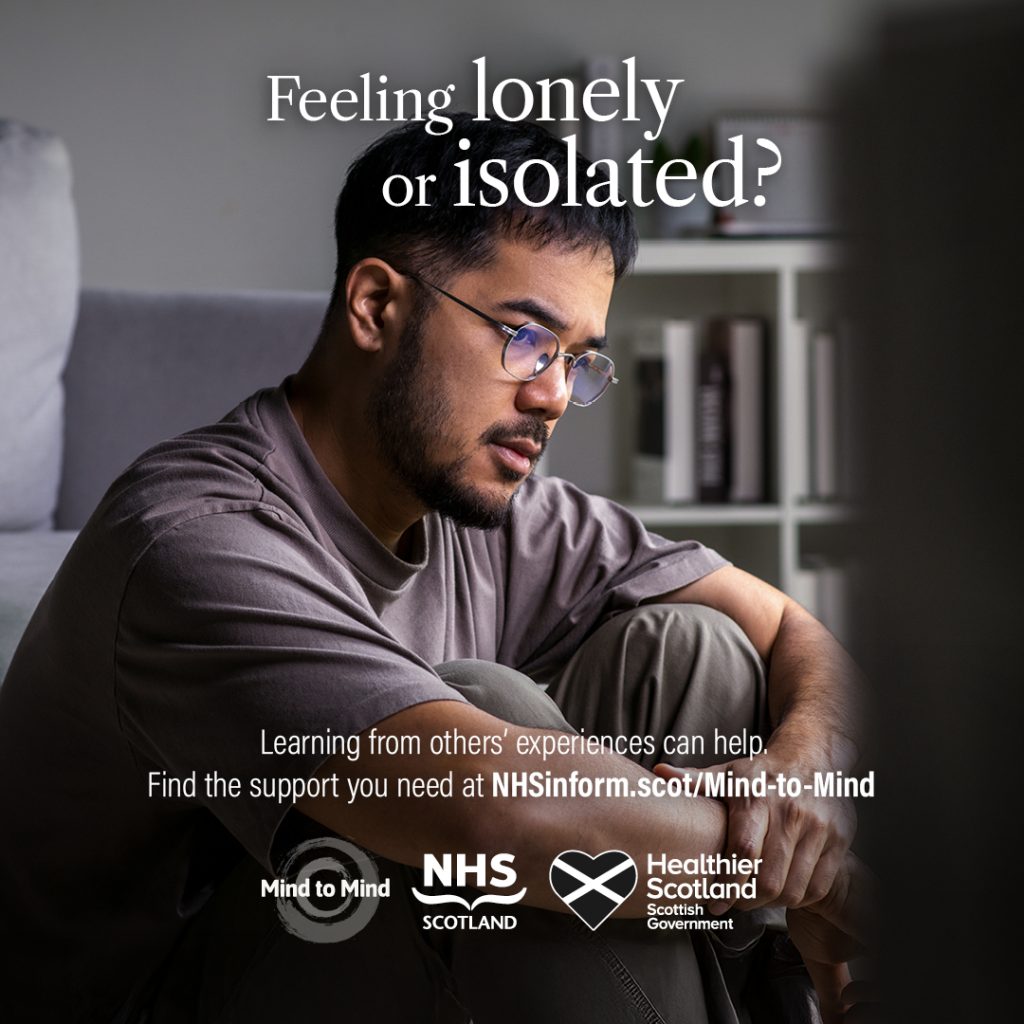 Mind to Mind campaign urges Scots to seek support for mental wellbeing