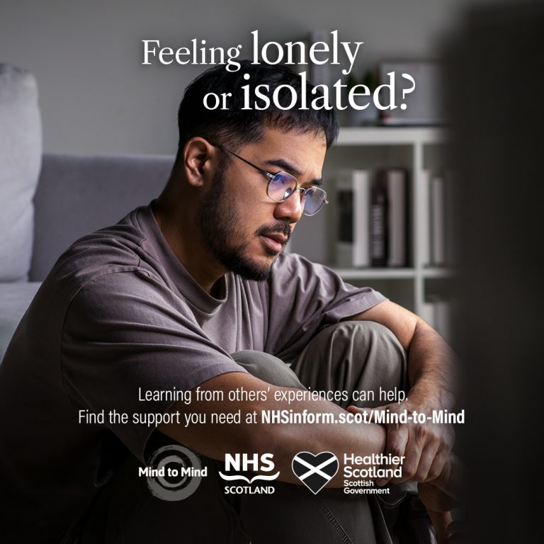 Mind to Mind campaign urges Scots to seek support for mental wellbeing